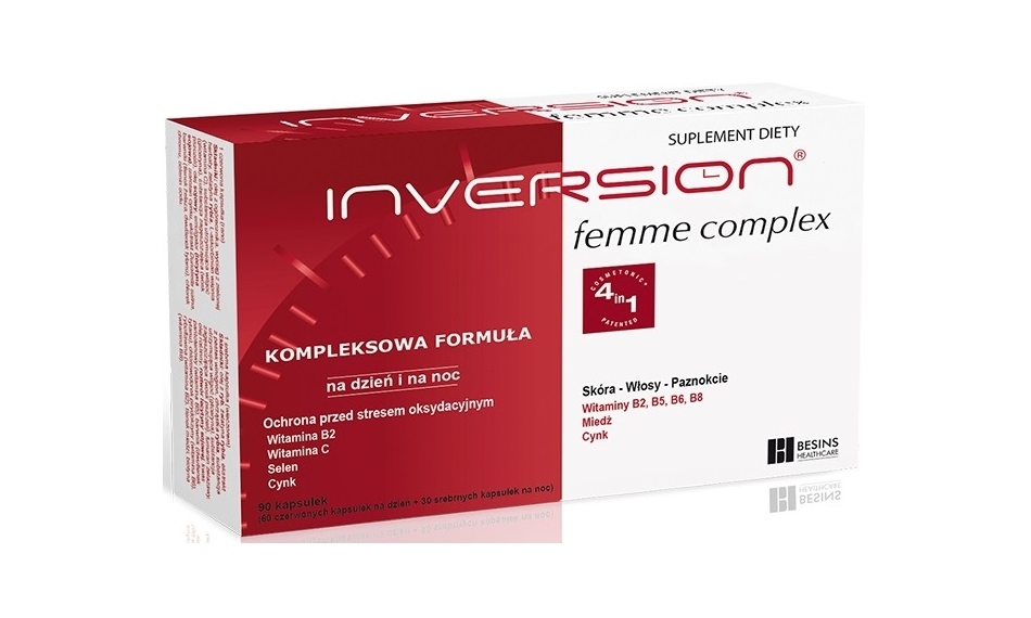 Inversion Femme Complex 90 kapsułek cena 85,00zł - Sklep ...